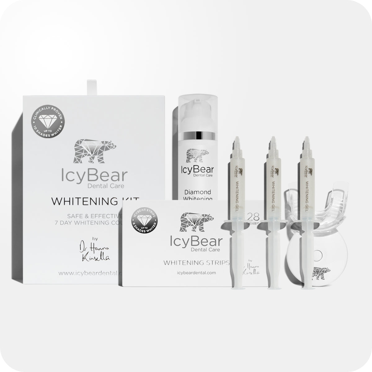 The White and Bright Teeth Whitening Bundle – Icy Bear Dental