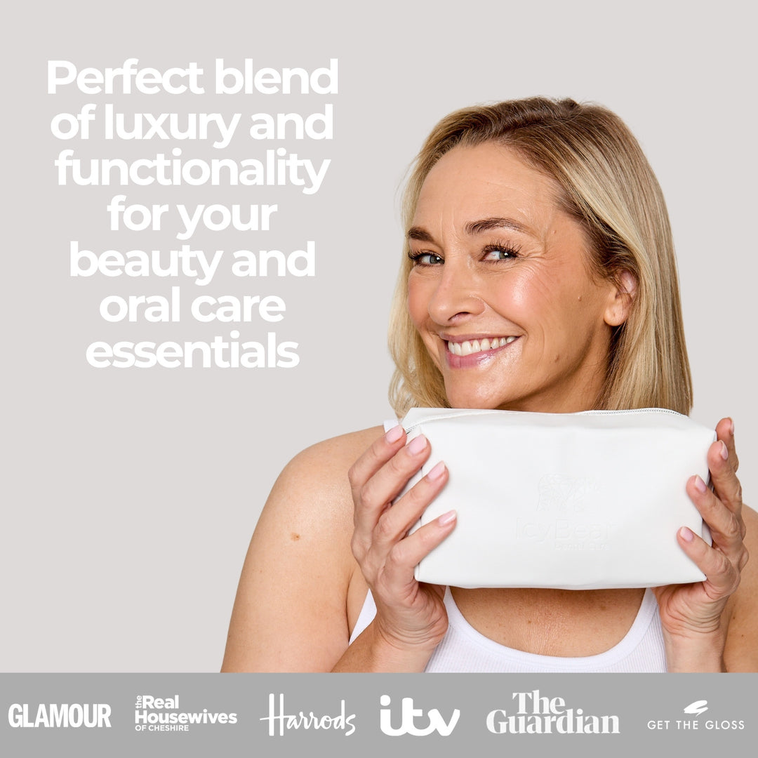 Icy Bear Dental Wipeable Cosmetic Bag UK Luxury Organisation