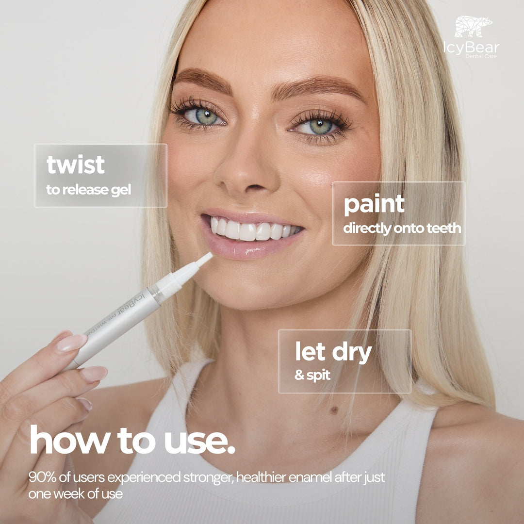 Enhance Your Smile with the Teeth Whitening Pen – Icy Bear Dental