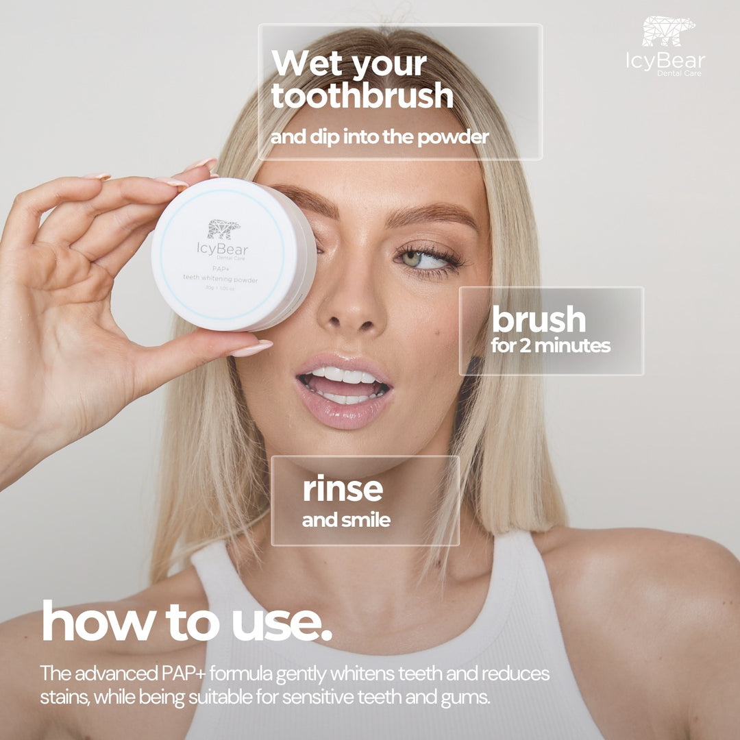 Shop Teeth Whitening Powder - Best Tooth Stain Removal – Icy Bear Dental